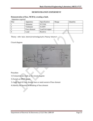 basic electrical manual 18 scheme | PDF