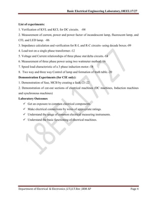 basic electrical manual 18 scheme | PDF