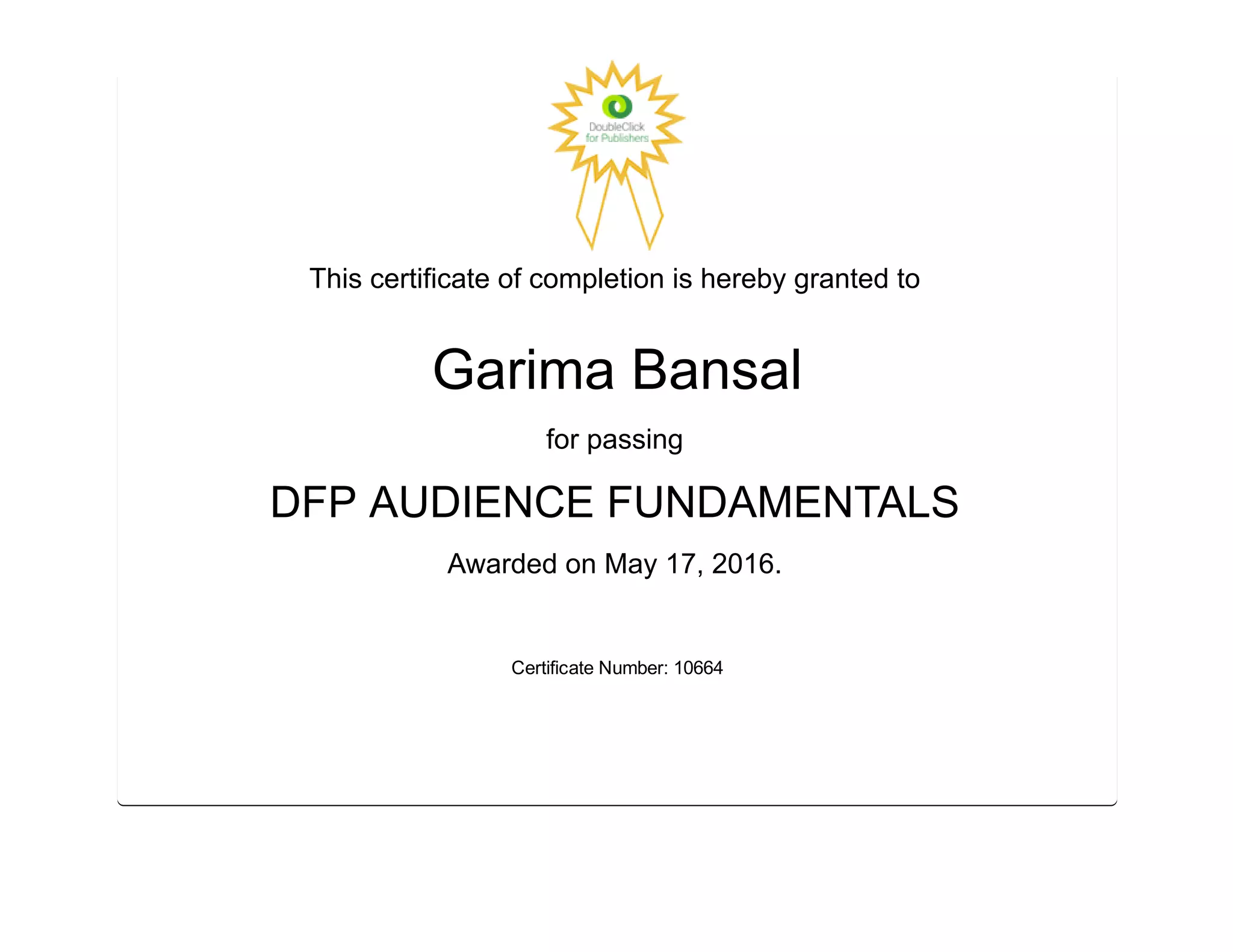 DFP AUDIENCE FUNDAMENTALS | PDF