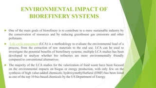 Bio-refineries | PPTX