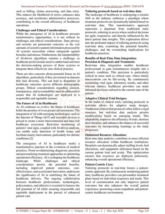 Enhancing Clinical Trial Protocols with AI Driven eProtocol Design | PDF