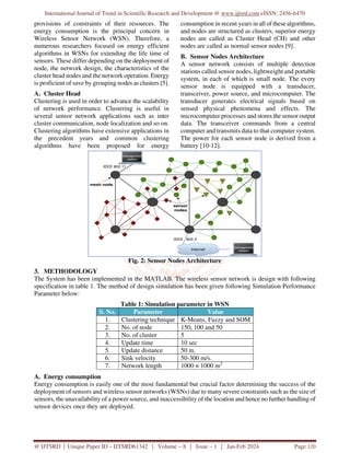 Enhancing Clustering Techniques in Wireless Sensor Networks for Improved Performance | PDF