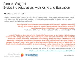 Evaluating strategies - Monitoring and evaluation - training for ...