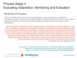 Evaluating strategies - Monitoring and evaluation - training for ...