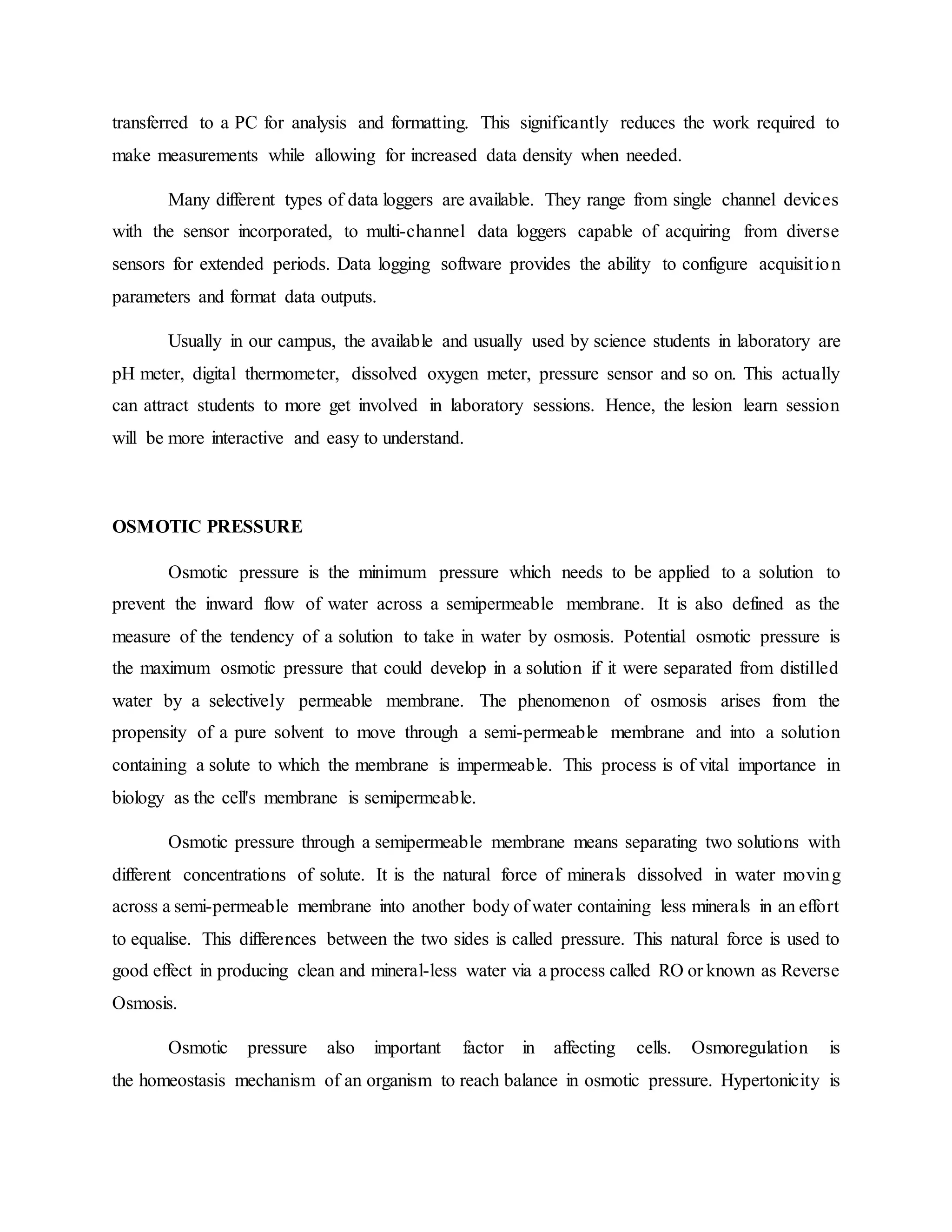Report Data Logger Full | PDF