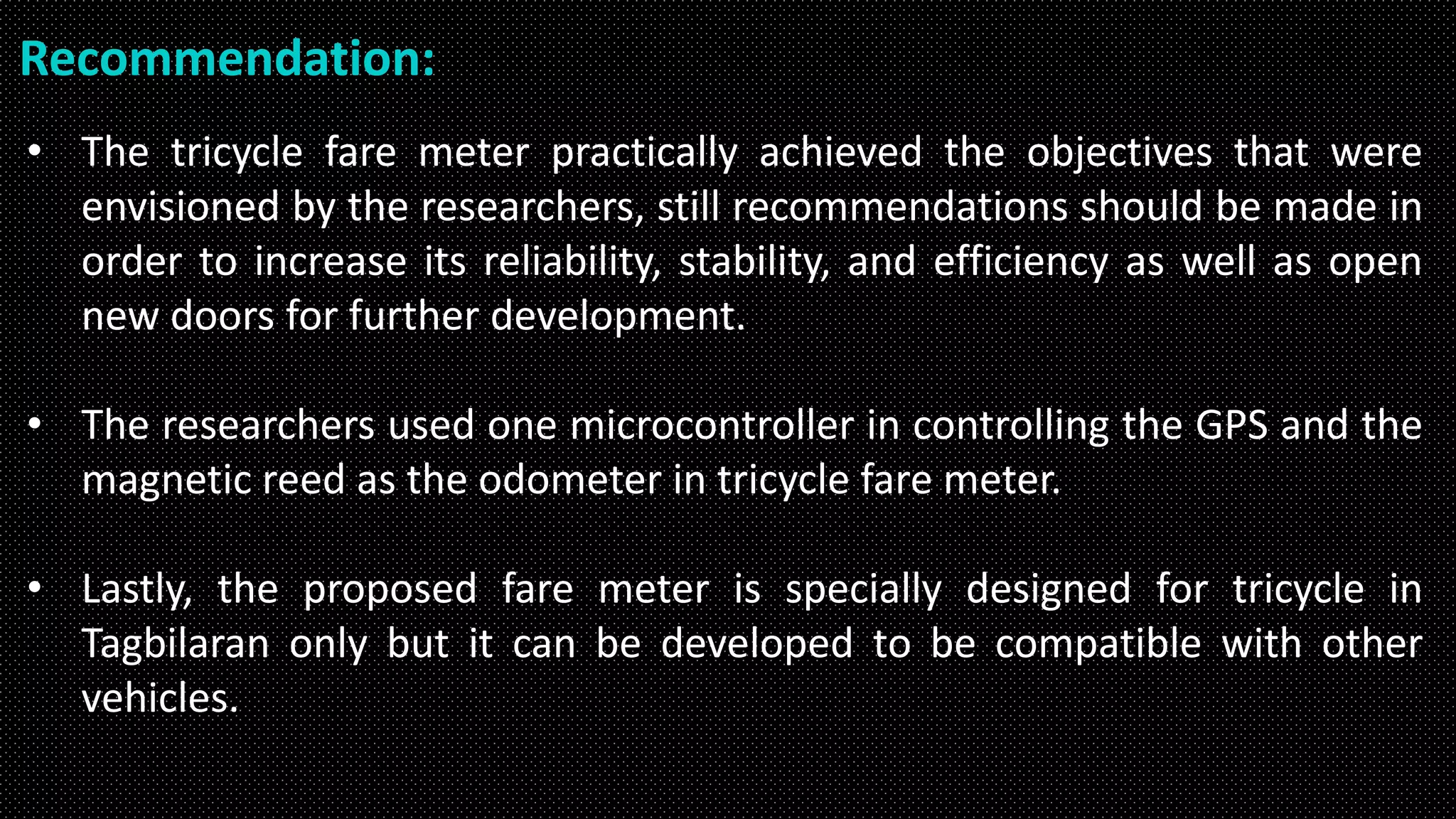 DIGITAL FARE METER | PPTX