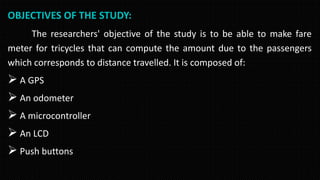 DIGITAL FARE METER | PPTX