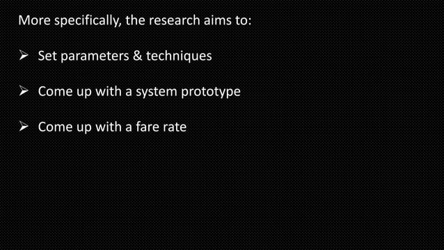 DIGITAL FARE METER | PPTX