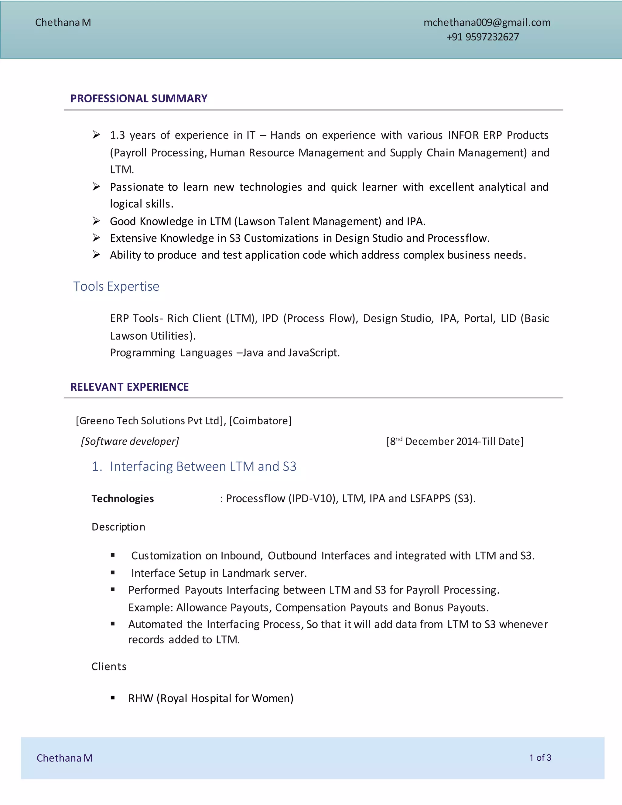 Chethana_Infor_Resume | DOCX