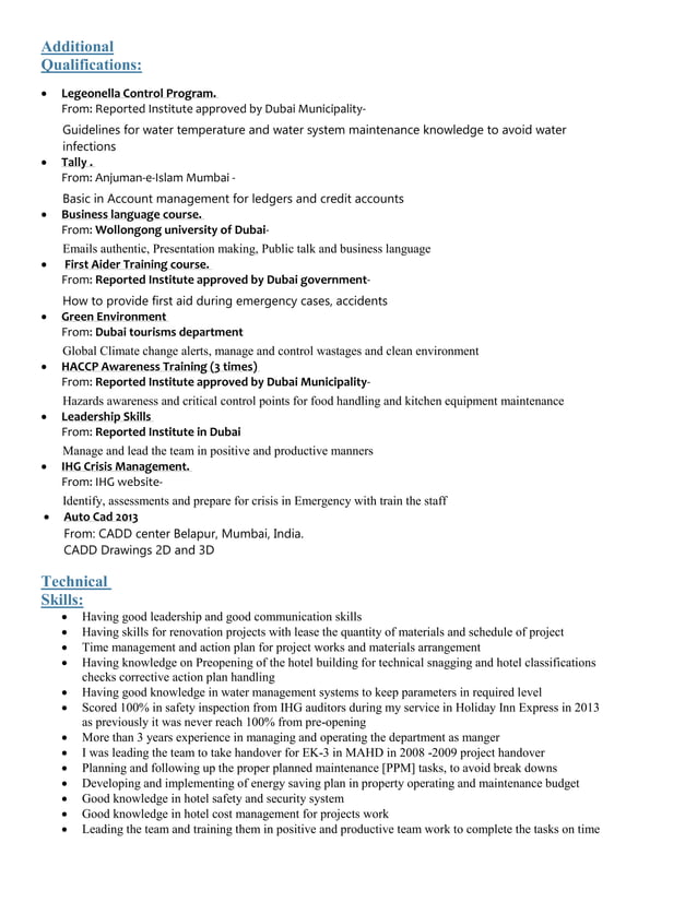 Eng Aftab CV Dec15N | PDF | Civil Engineering Industry | Industries