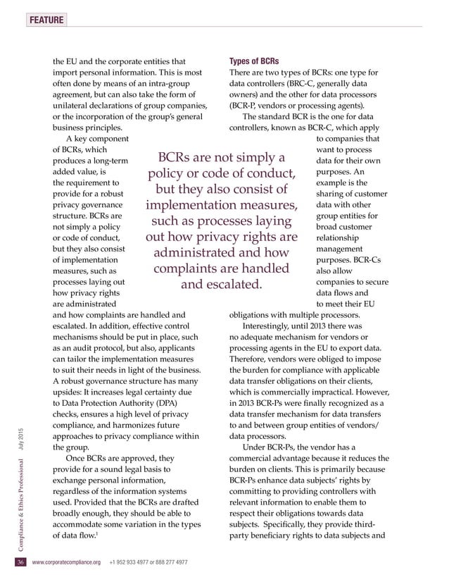 Understanding Binding Corporate Rules | PDF | Business | Business and Finance