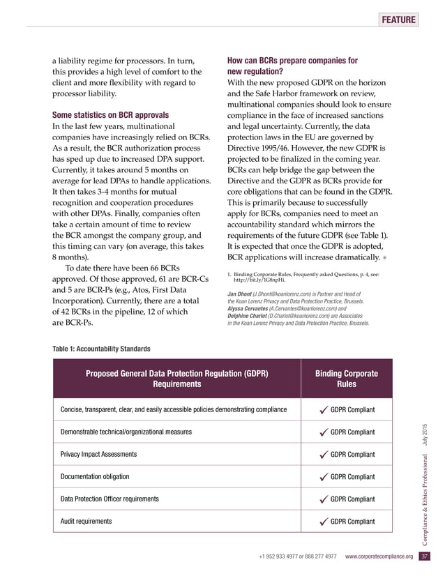 Understanding Binding Corporate Rules | PDF | Business | Business and Finance