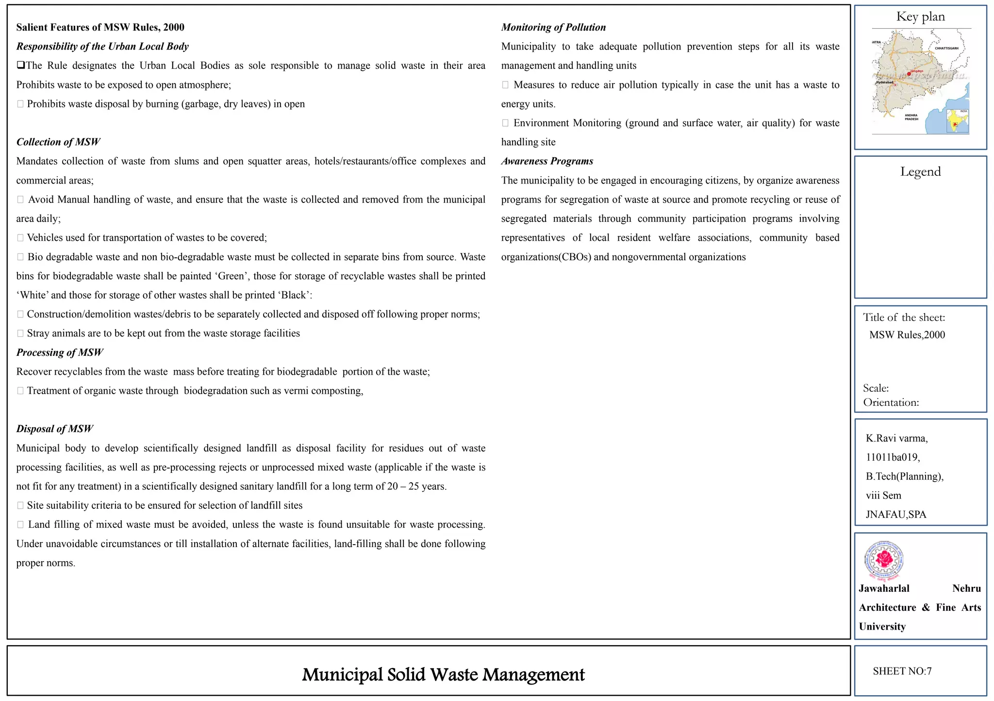 Solid waste management best practices India | PDF