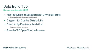 3D: DBT using Databricks and Delta | PDF