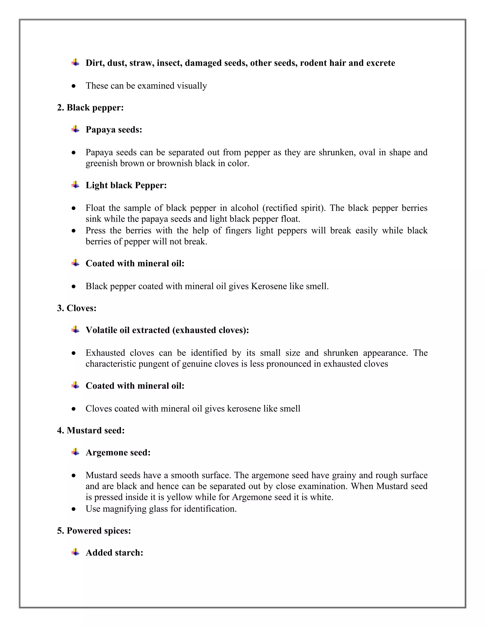 food analysis ppt | PDF