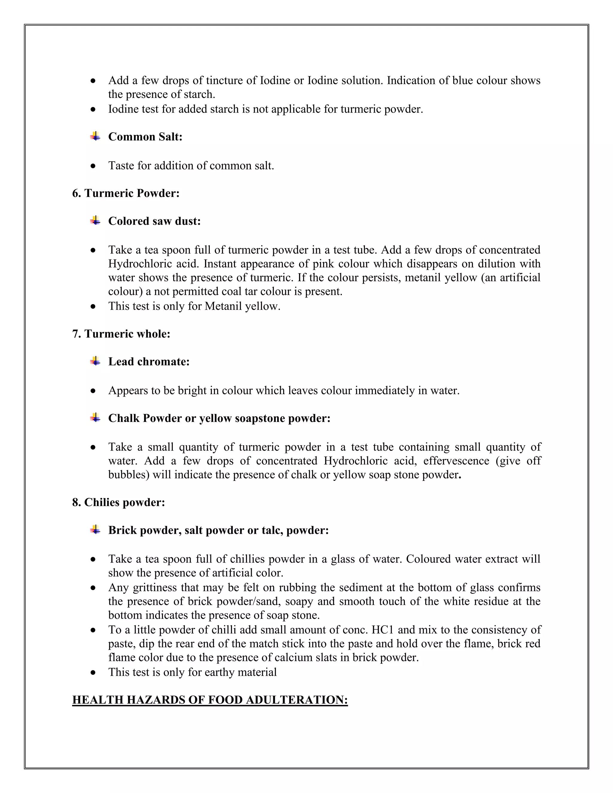 food analysis ppt | PDF