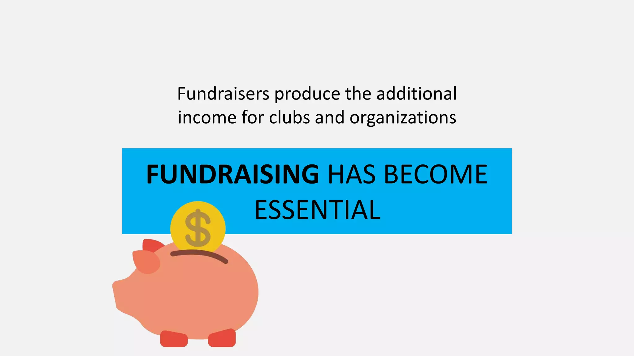 18 Fundraising Ideas for Clubs and Organizations | PPT