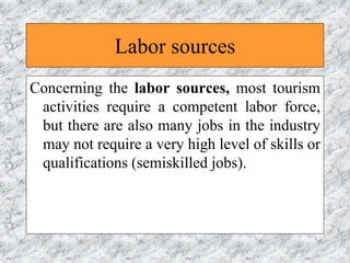 Tourism and GDP | PPT