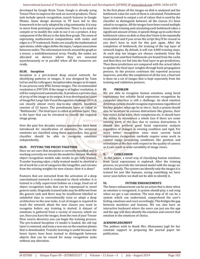 Human Emotion Recognition using Machine Learning | PDF | Artificial ...