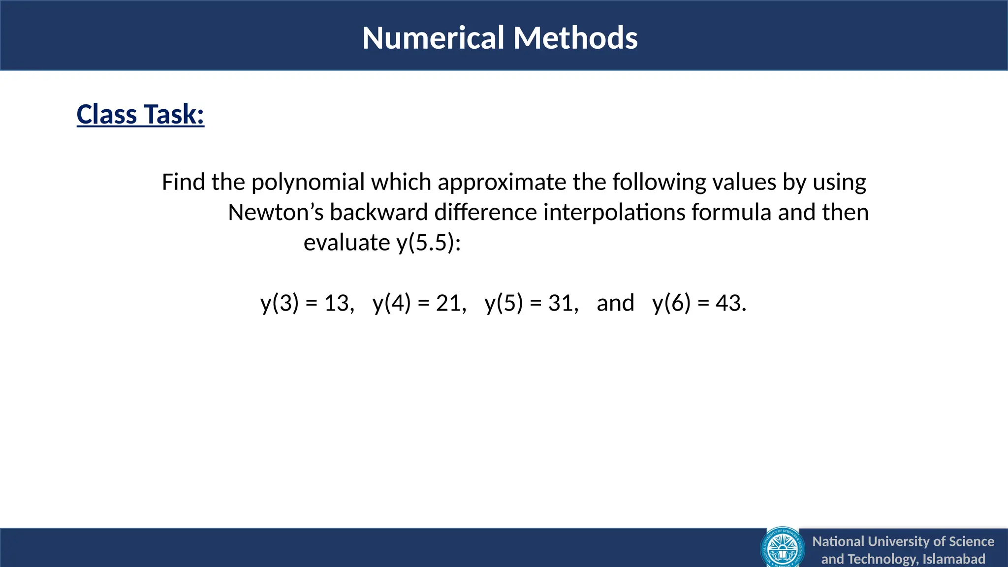 18 Interpolation using numerical methods | PPT