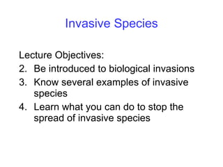 18 invasive spp | PPT