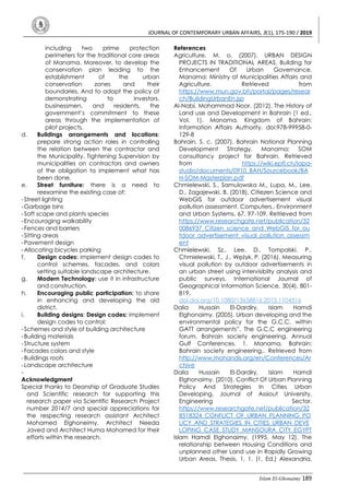 Visual pollution phenomena and sensitivity of residences in heritage ...