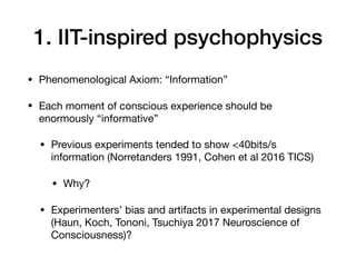 Tsuchiya 18 june 26 assc integrated information theory tutorial 3 ...