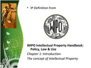 Intellectual Property Rights - Mauritian Legislation | PPT