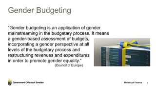 Lessons from "early champions" in gender budgeting - Helen FORSLIND ...