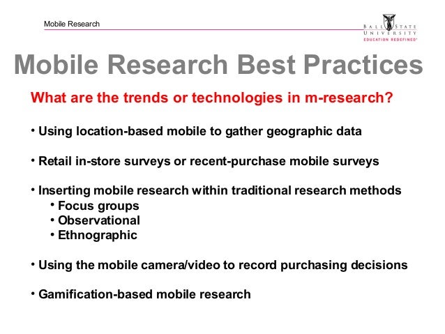 Mobile Research for Advertising_Michael Hanley