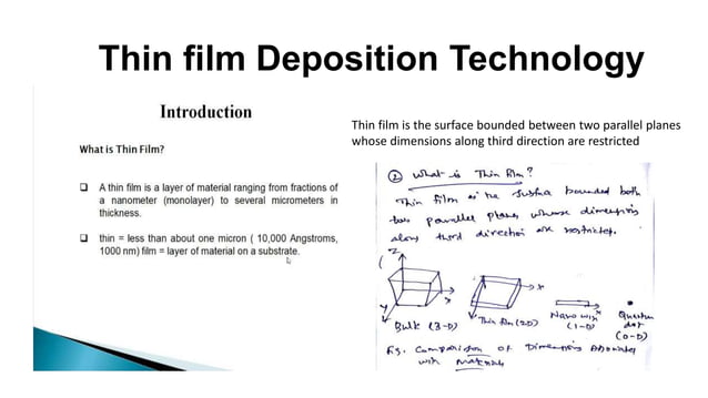 Thin film characterization techniques and tricks | PDF