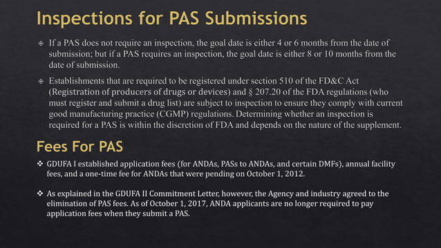 Prior Approval Supplements (PAS) | PPTX