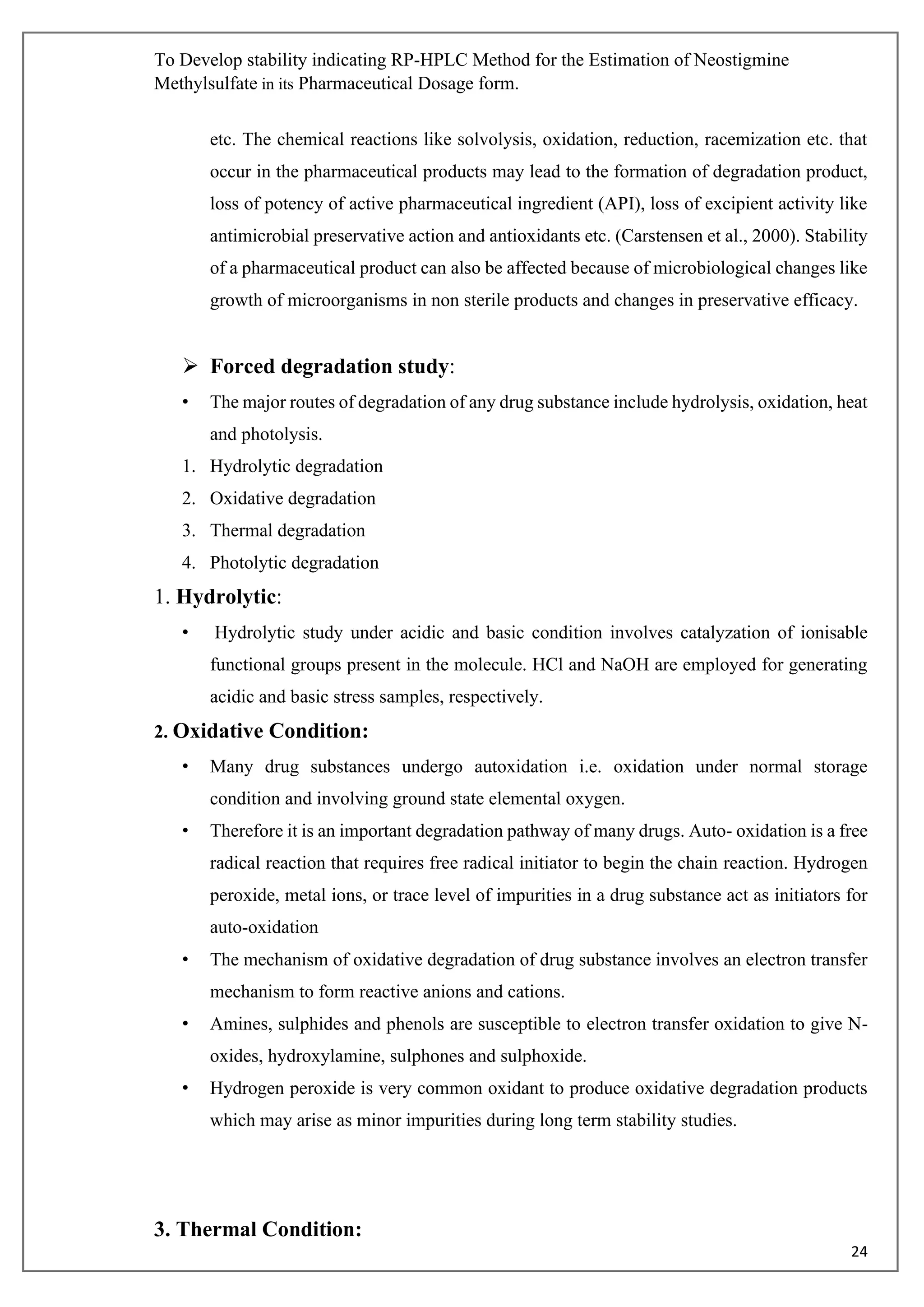 HPLC Drugs Analysis Report | PDF