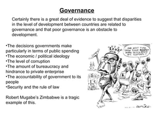 18 Obstacles To Development | PPT