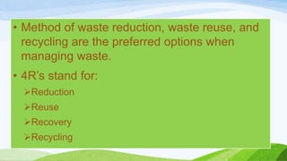 Mahesh Joshi on need of segregation of solid waste | PPT