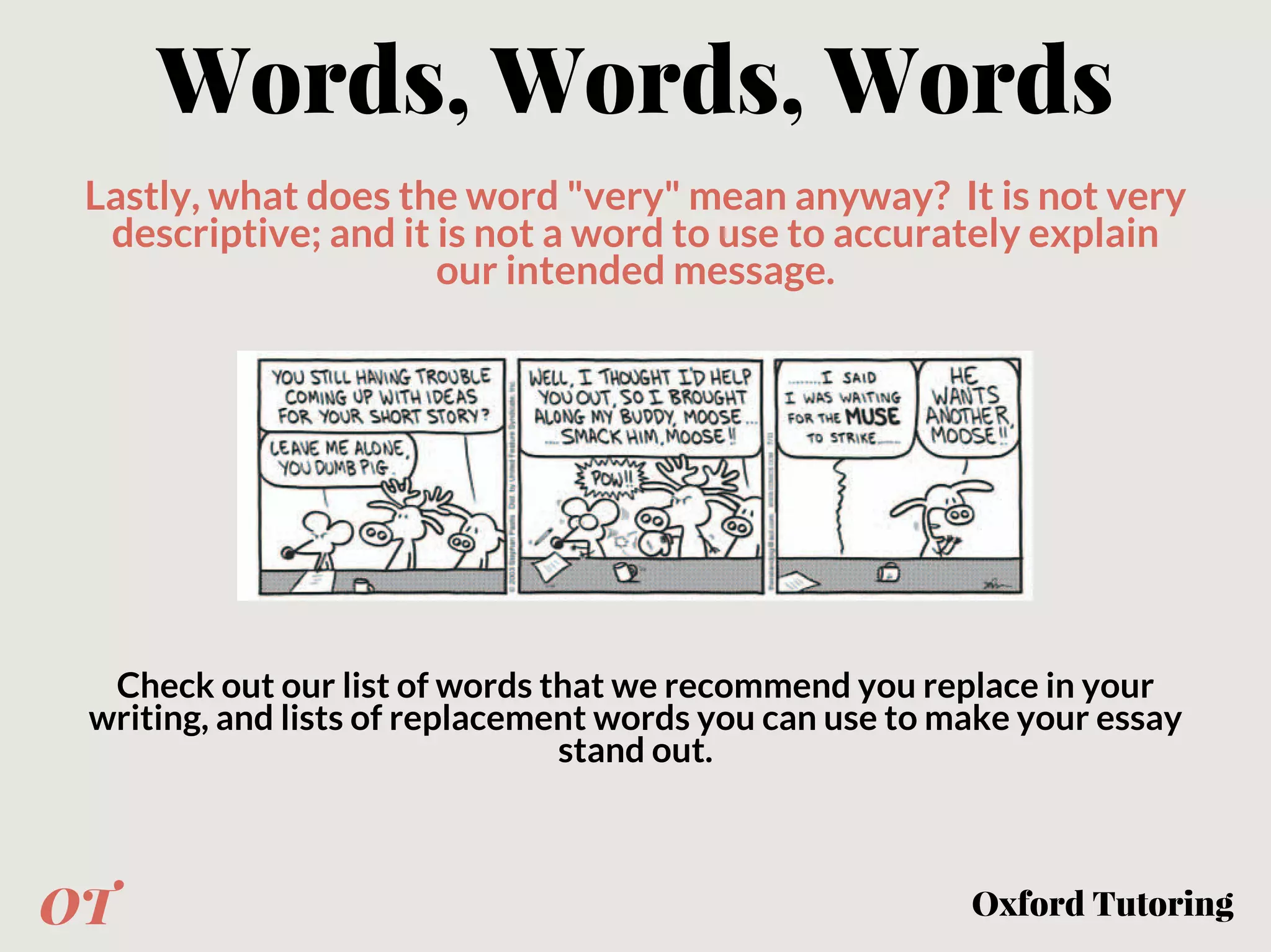 18 overused words to replace when writing | PDF