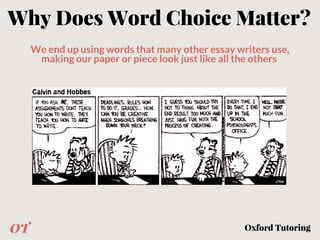 18 overused words to replace when writing | PDF