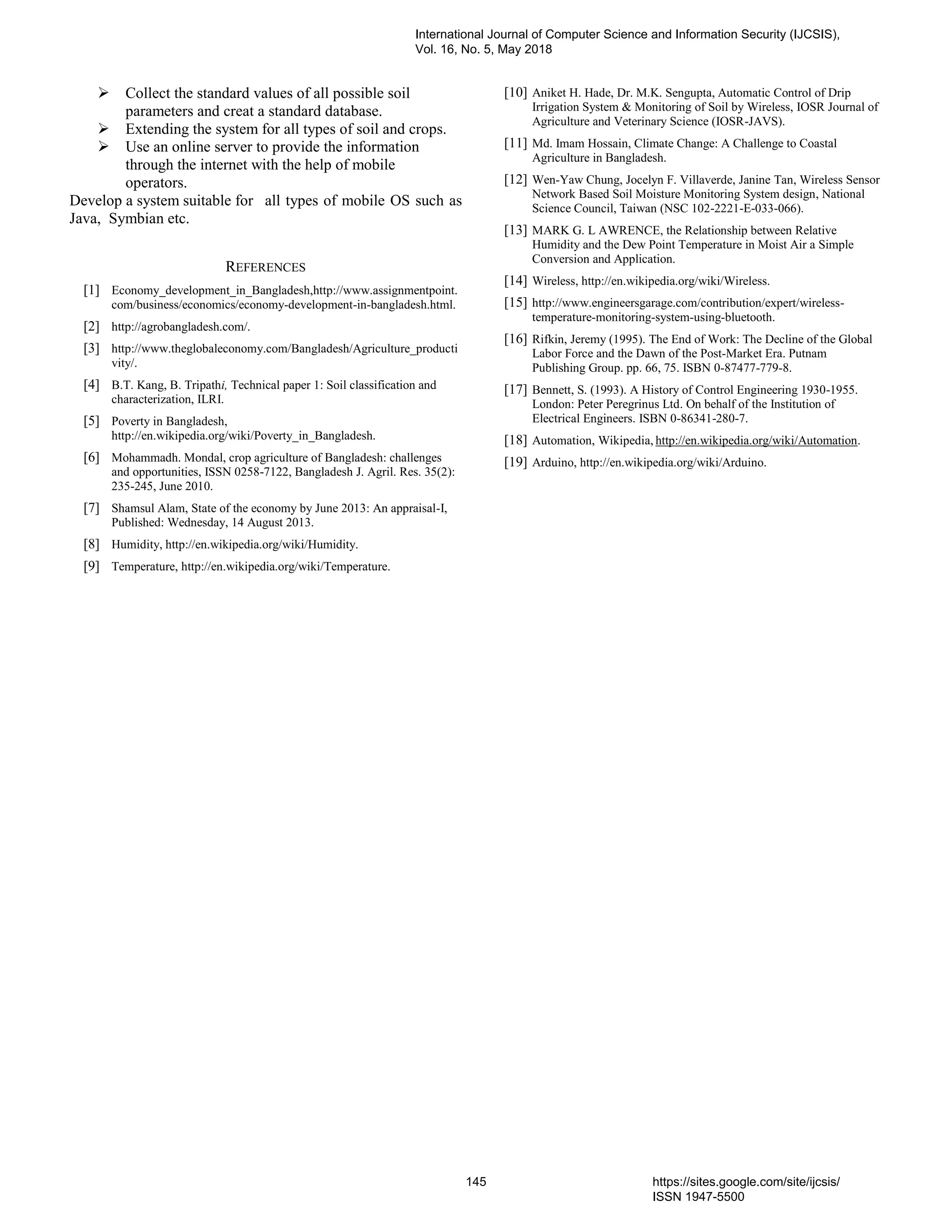 Wireless Automated Soil Monitoring System | PDF
