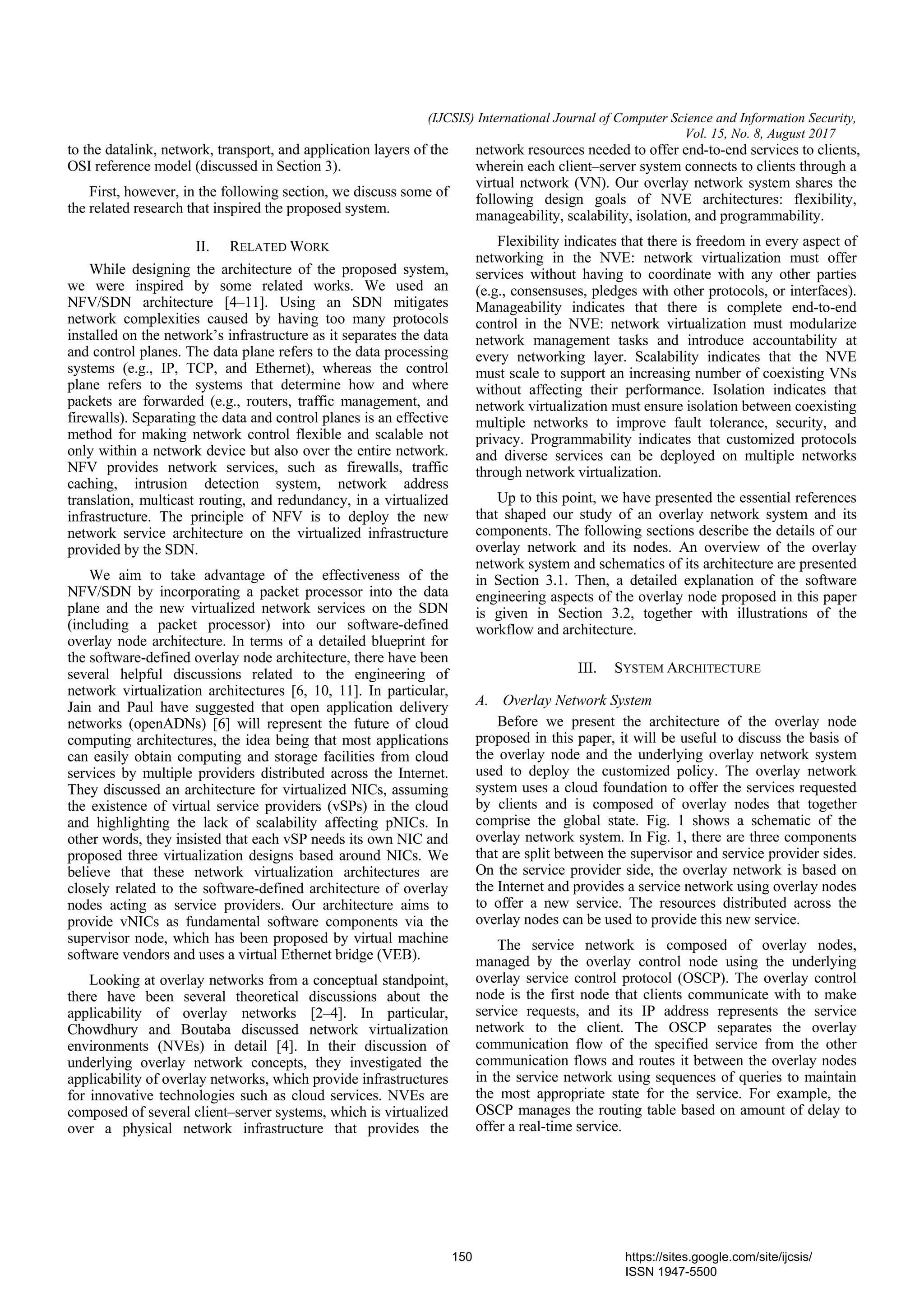 Proposal of a Transparent Relay System with vNIC for Encrypted Overlay Networks | PDF