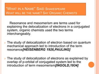 RESONANCE AND IT'S APPLICATION | PPTX