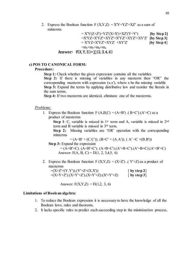 18 pc09 1.2_ digital logic gates _ boolean algebra_basic theorems | PDF
