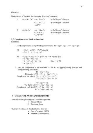 18 pc09 1.2_ digital logic gates _ boolean algebra_basic theorems | PDF