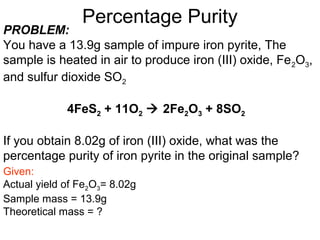 18 percentage yield | PPT