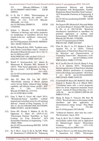 Polymers Used in Preparation of Nanofibers | PDF