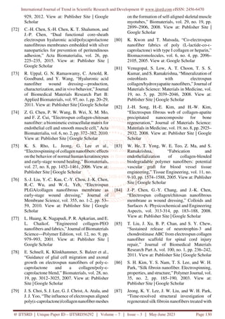 Polymers Used in Preparation of Nanofibers | PDF