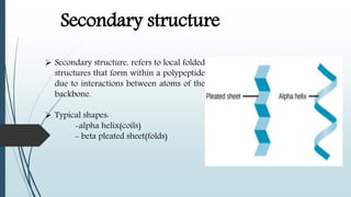 Structure of Protein | PPTX