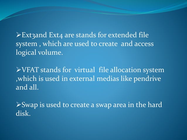 Unix And Linux File System In Operating System Ppt