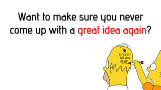 18 Signs You Are Killing Your Creativity | PPT