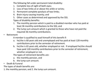 Social Security Benefits | PPTX