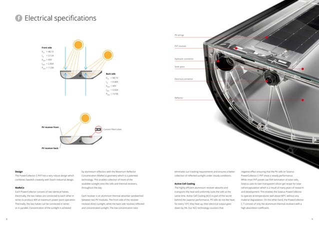 Solarus Powercollectors Technical Brochure | PDF